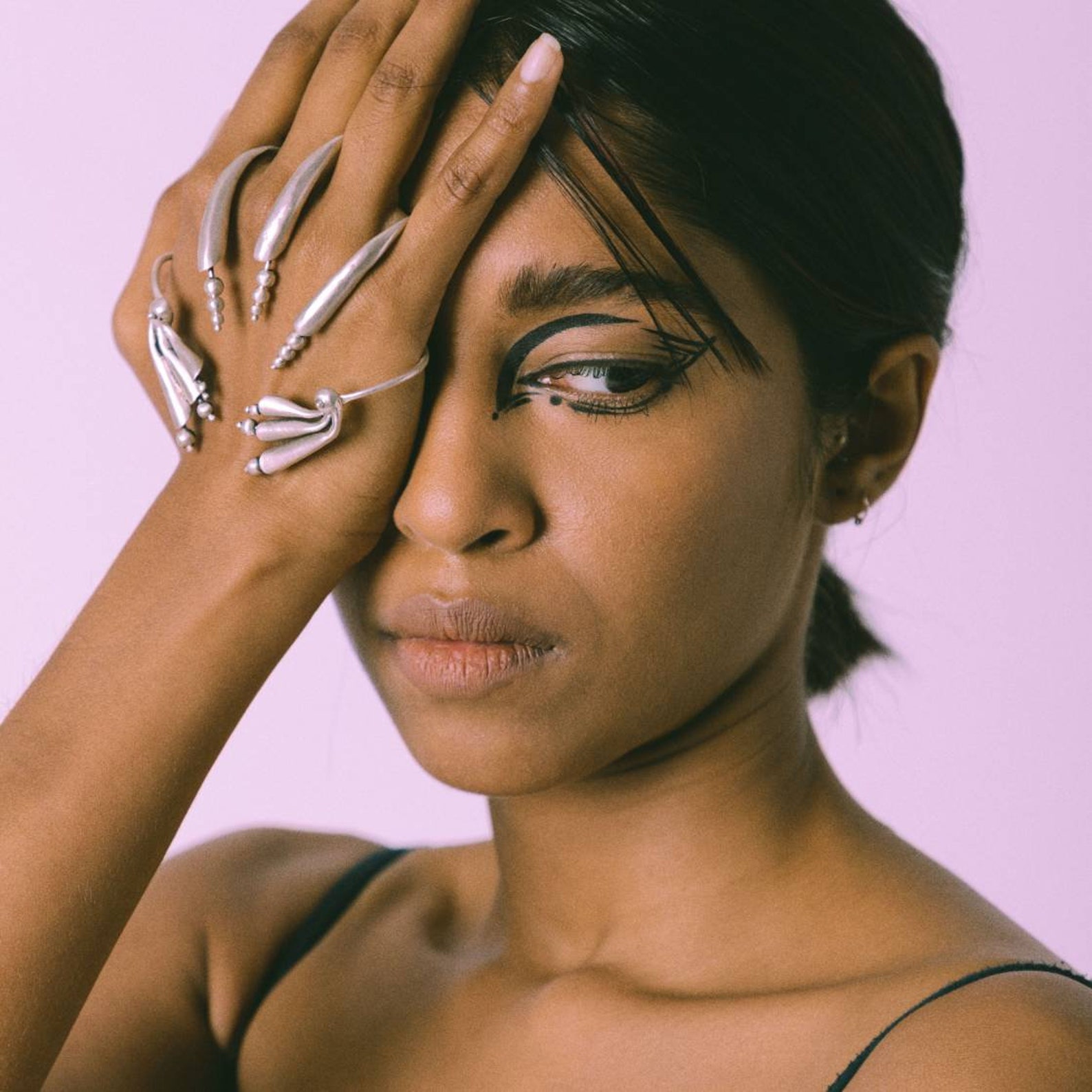 The Predator Palm Cuff925sterling Silver/light - Etsy