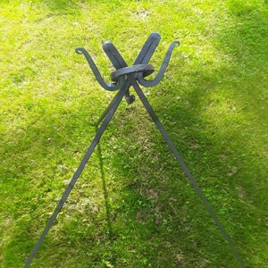 Hand Forged Cooking Tripod and Trammel - Etsy