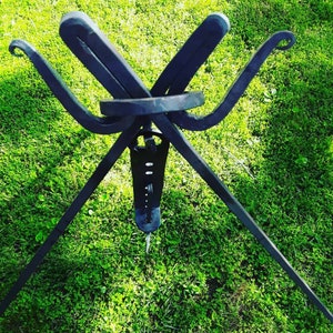 Hand Forged Cooking Tripod and Trammel - Etsy