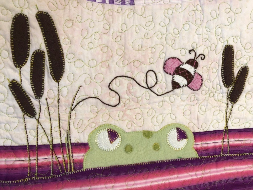 Baby Girl Quilt Pattern | Cute Beginner Quilting Gift | Easy Bed or ...