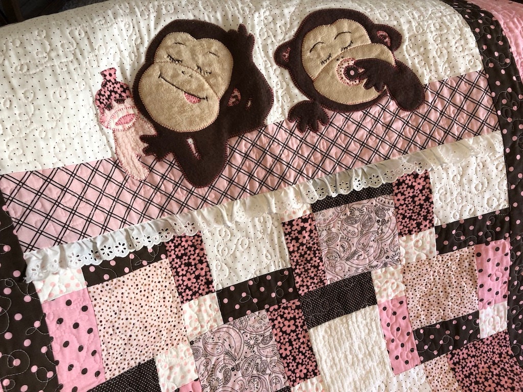Monkey Baby Quilt Pattern