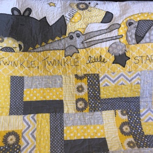 Baby Quilt Pattern | Twinkle Twinkle 'lil Star | Cute Baby Gift | Easy ...