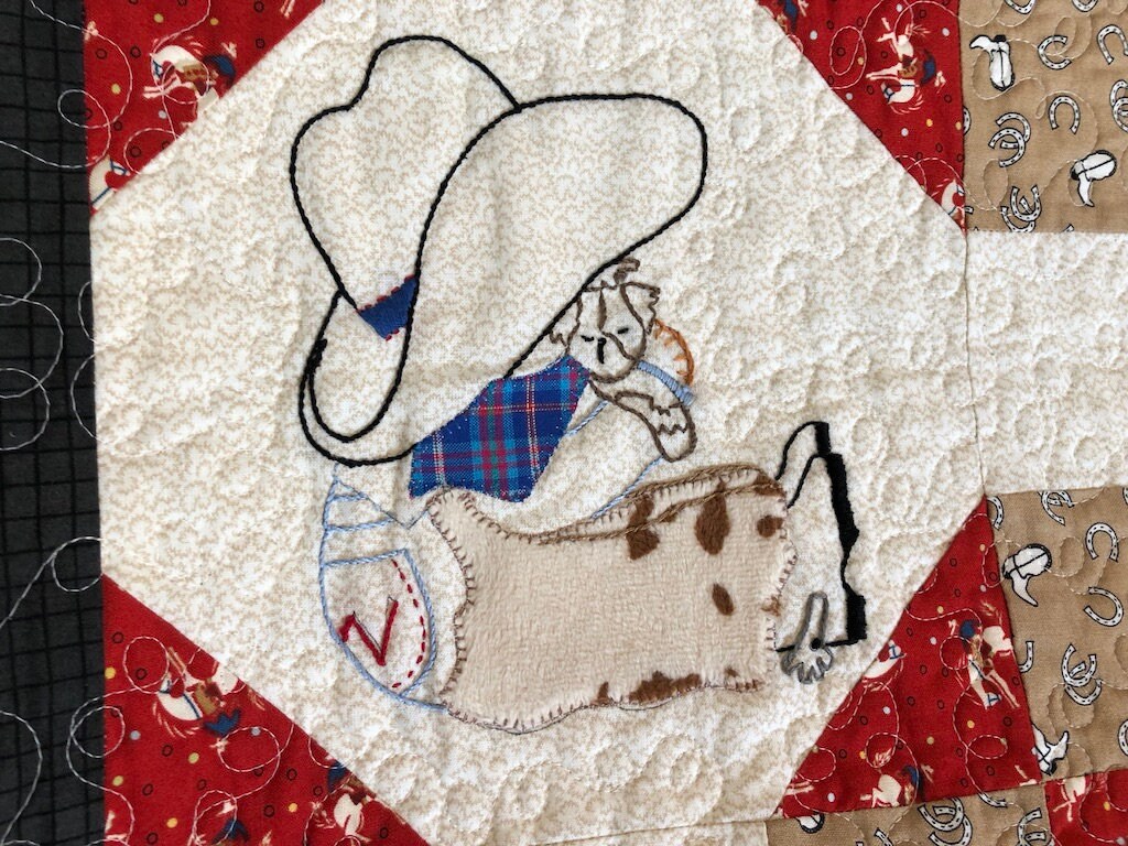 Baby Western Quilt Pattern Western Pals Cute Cowboy Themed - Etsy