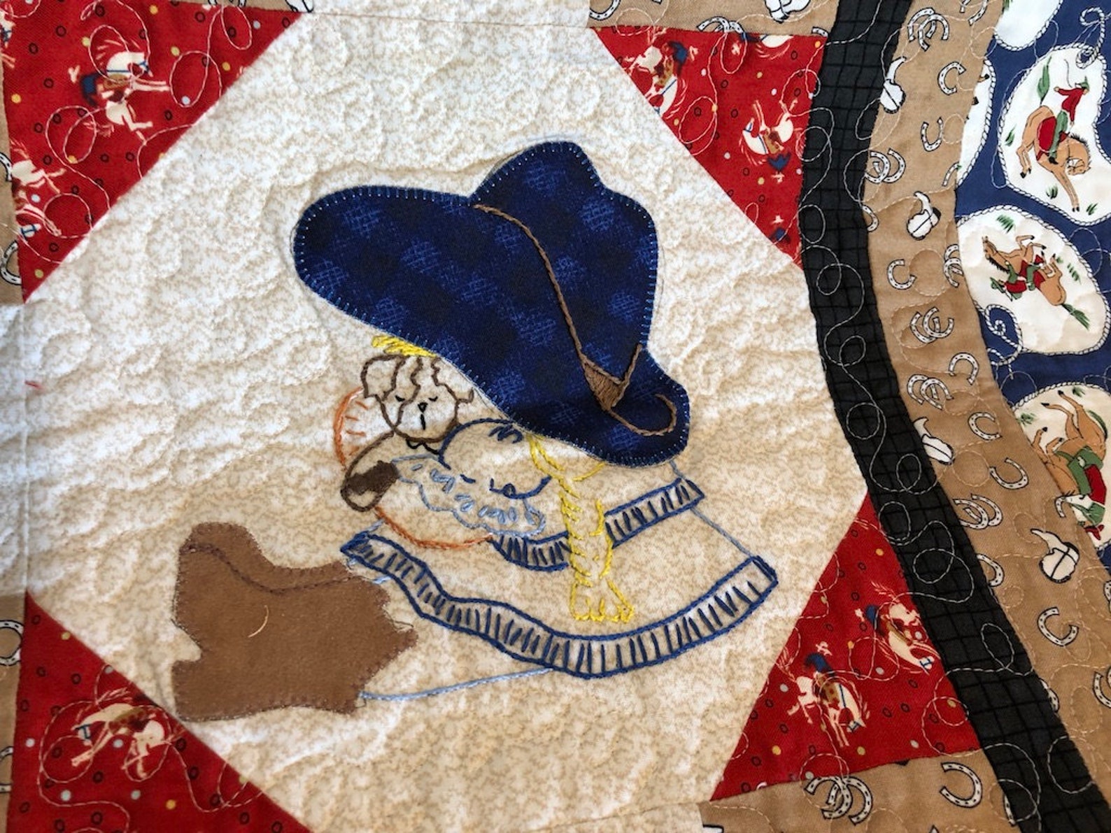 Baby Western Quilt Pattern | Western Pals | Cute Cowboy Themed Gift ...