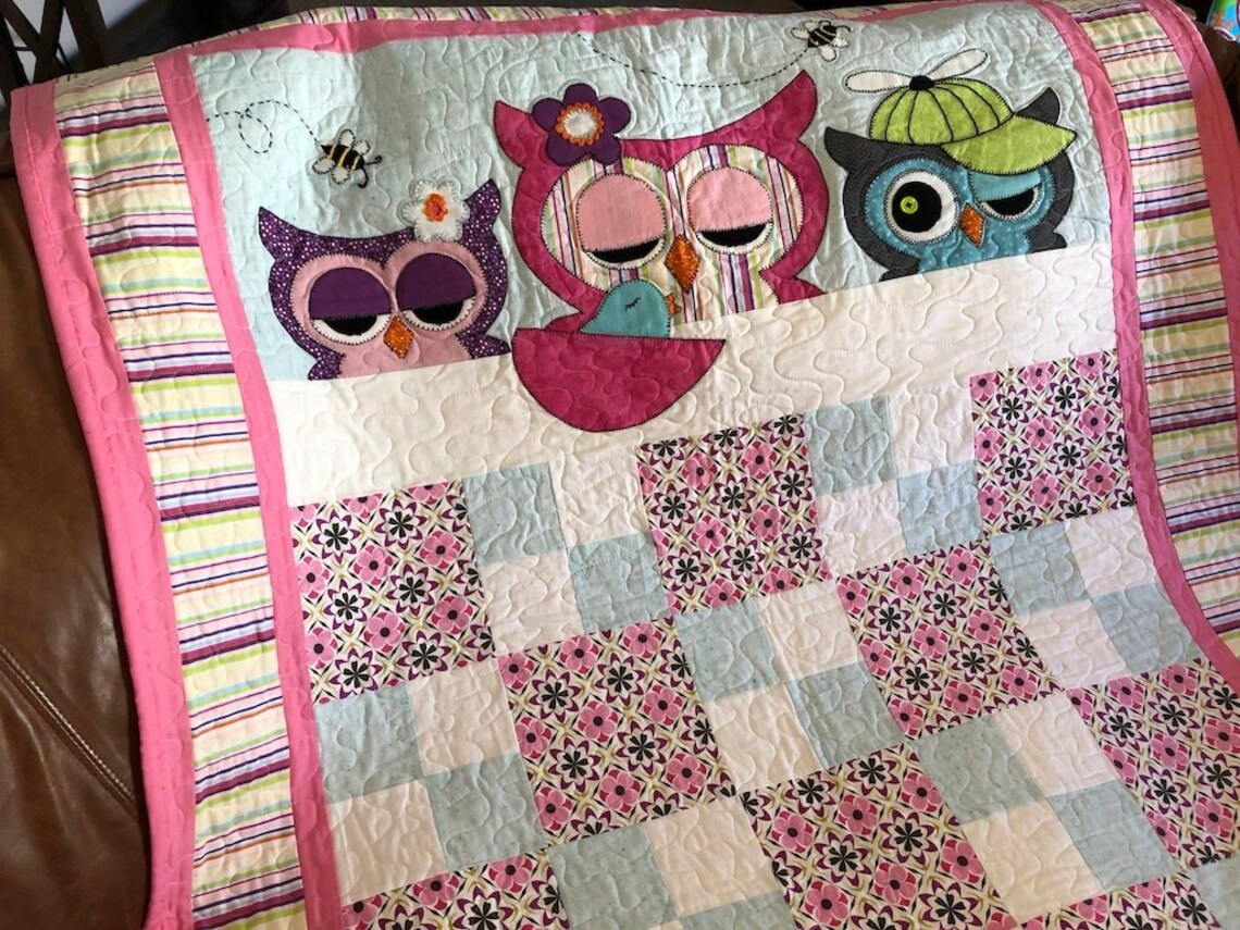 Baby Quilt Patterns PDF Easy Quilt Pattern for Beginners With Lovey ...