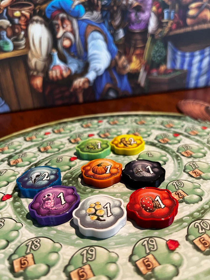 Quacks of Quedlinburg Ingredient Chips Tokens - Etsy