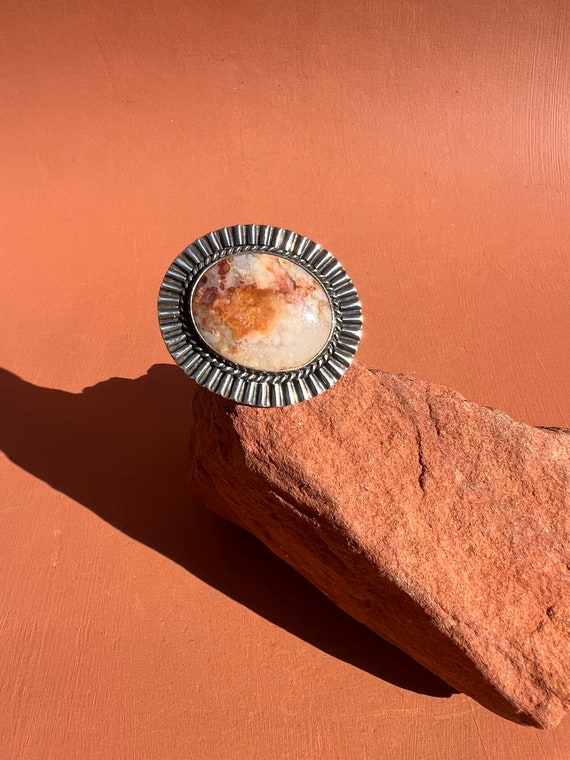 Native American Agate and Sterling Brooch | Southwest… - Gem