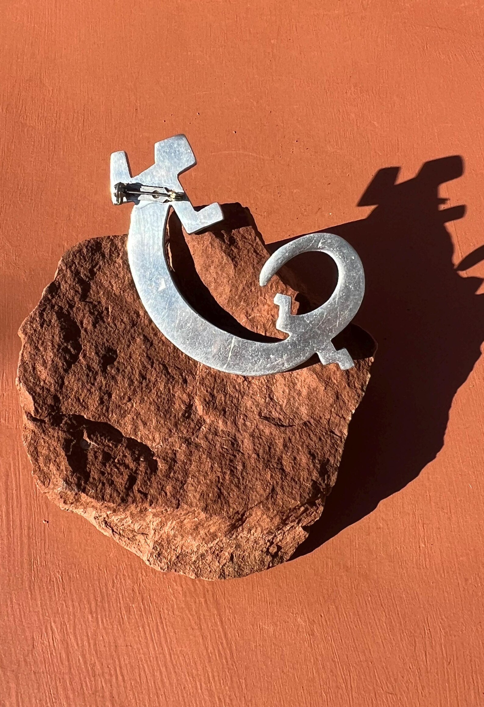 Large Silver Lizard Pin | Oversized Silver Southwestern Lizard Brooch ...