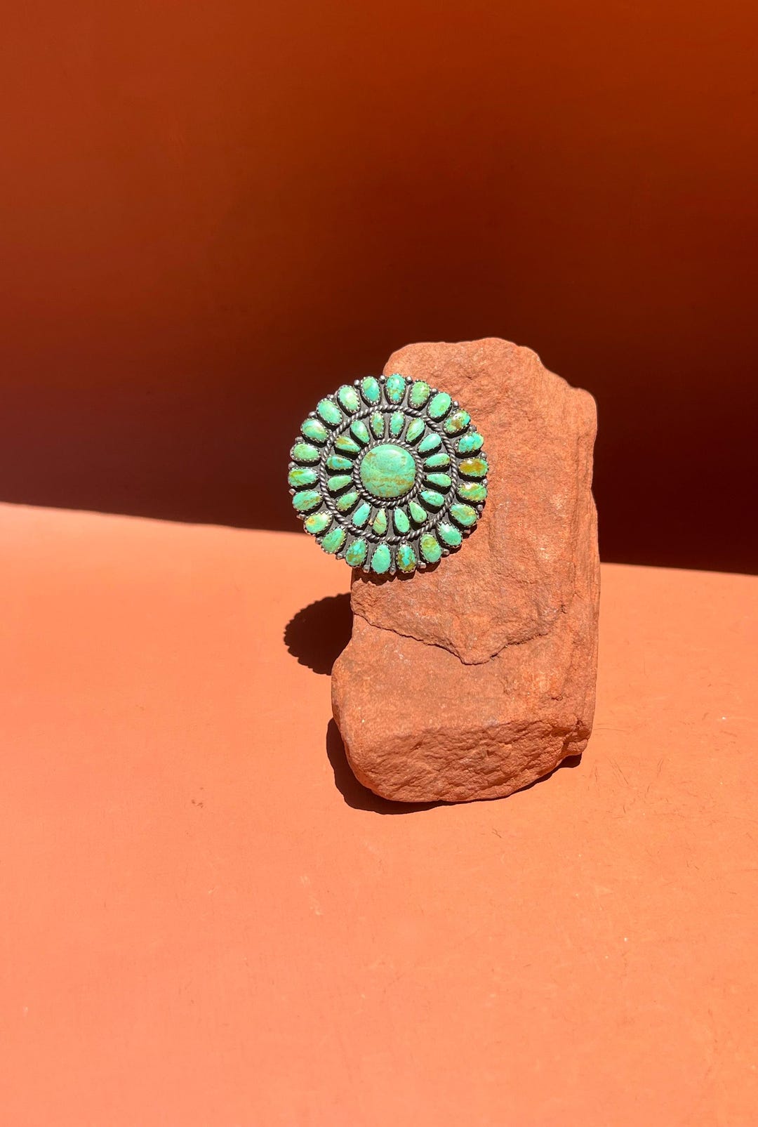 Navajo Turquoise Cluster Pin Pendant Combo by Juliana Williams and ...