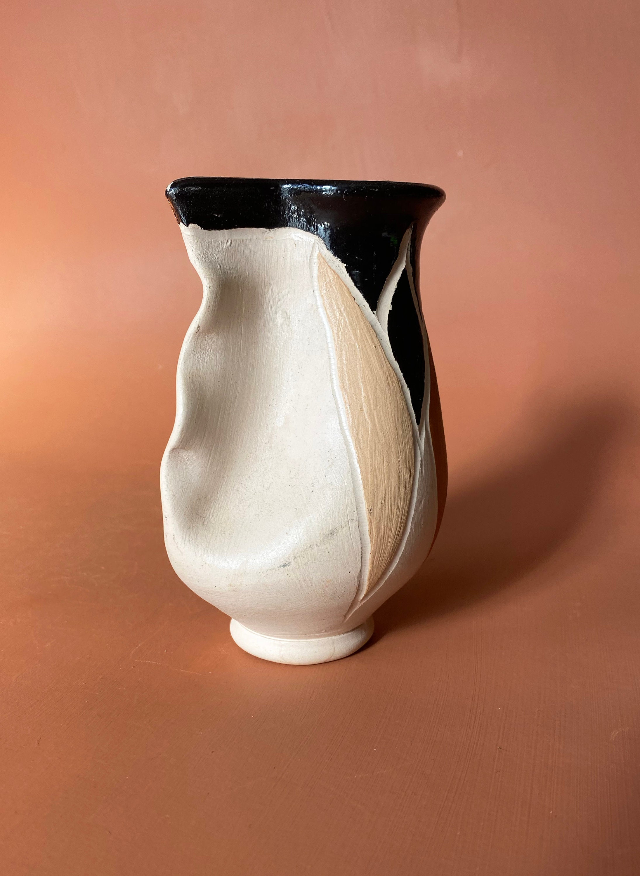 Sioux Native American Pottery Creamer or Small Pitcher With Unique ...