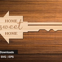 SVG Realtor Keychain | SVG Welcome Home Keychain | SVG Home for the ...