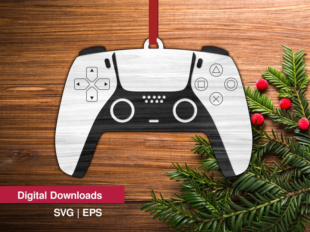 PS5 Controller Ornament SVG - EPS Digital Files | Playstation ...
