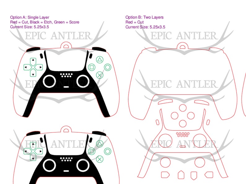 PS5 Controller Ornament SVG - EPS Digital Files | Playstation ...