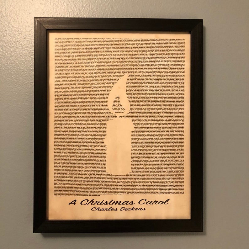 A Christmas Carol - Full Text Poster - Etsy