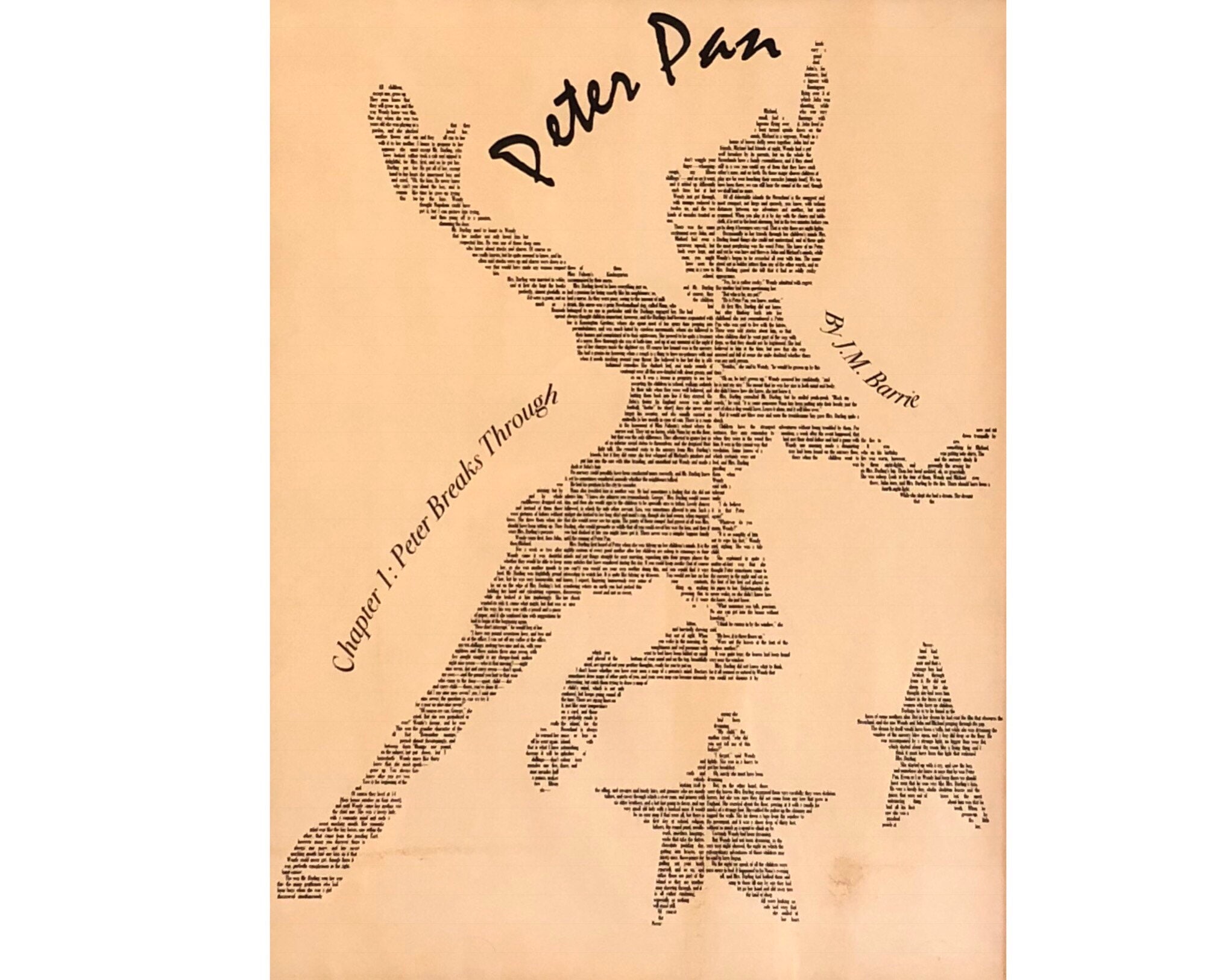 Peter Pan - Full Text Poster - Etsy