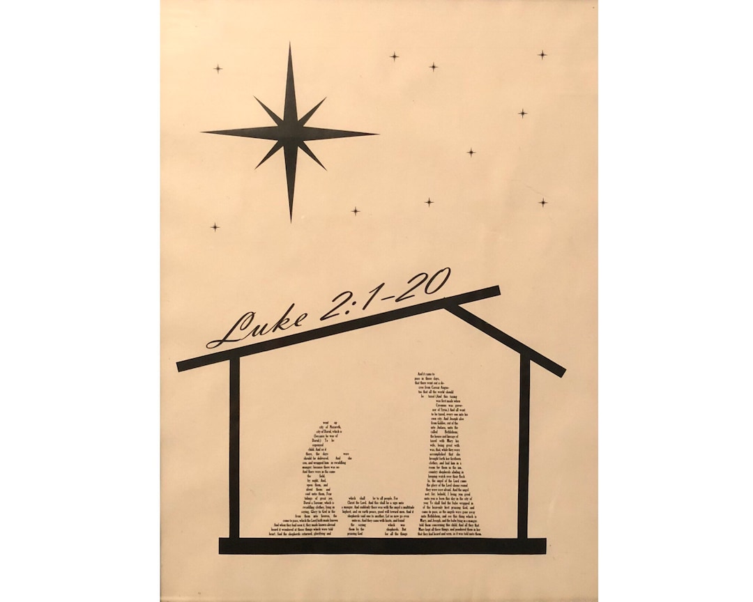 The Christmas Story - Full Text Poster - Etsy