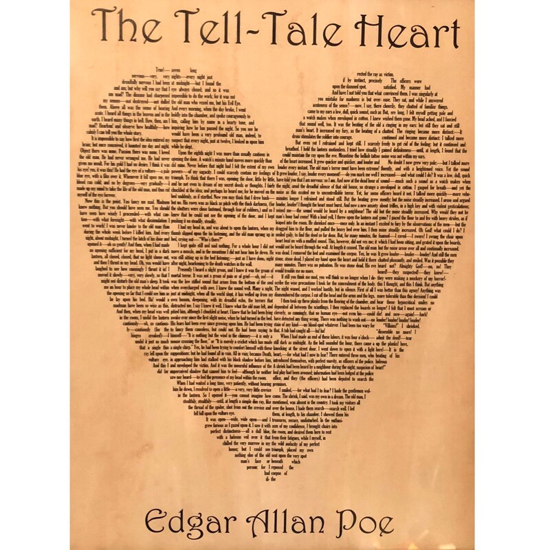 Tell Tale Heart - Etsy