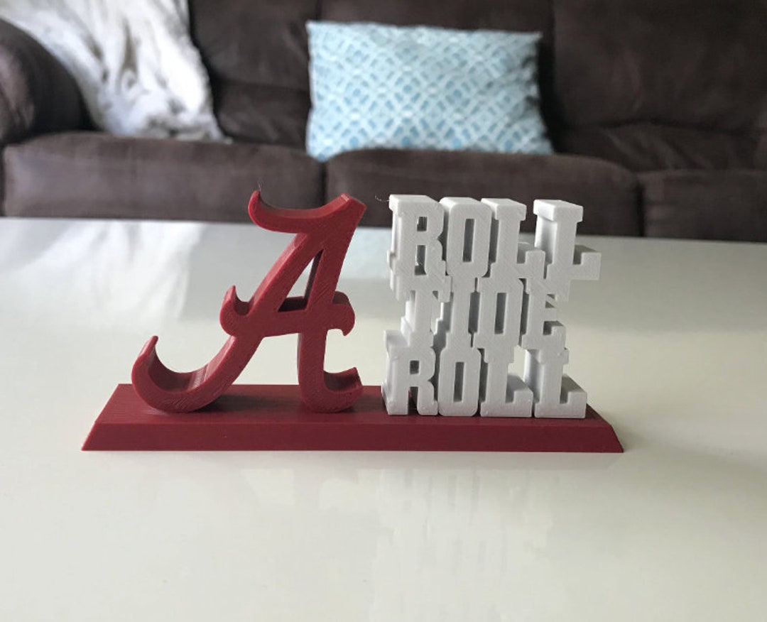Alabama Desk Set, 3D Printed With Plastic - Etsy