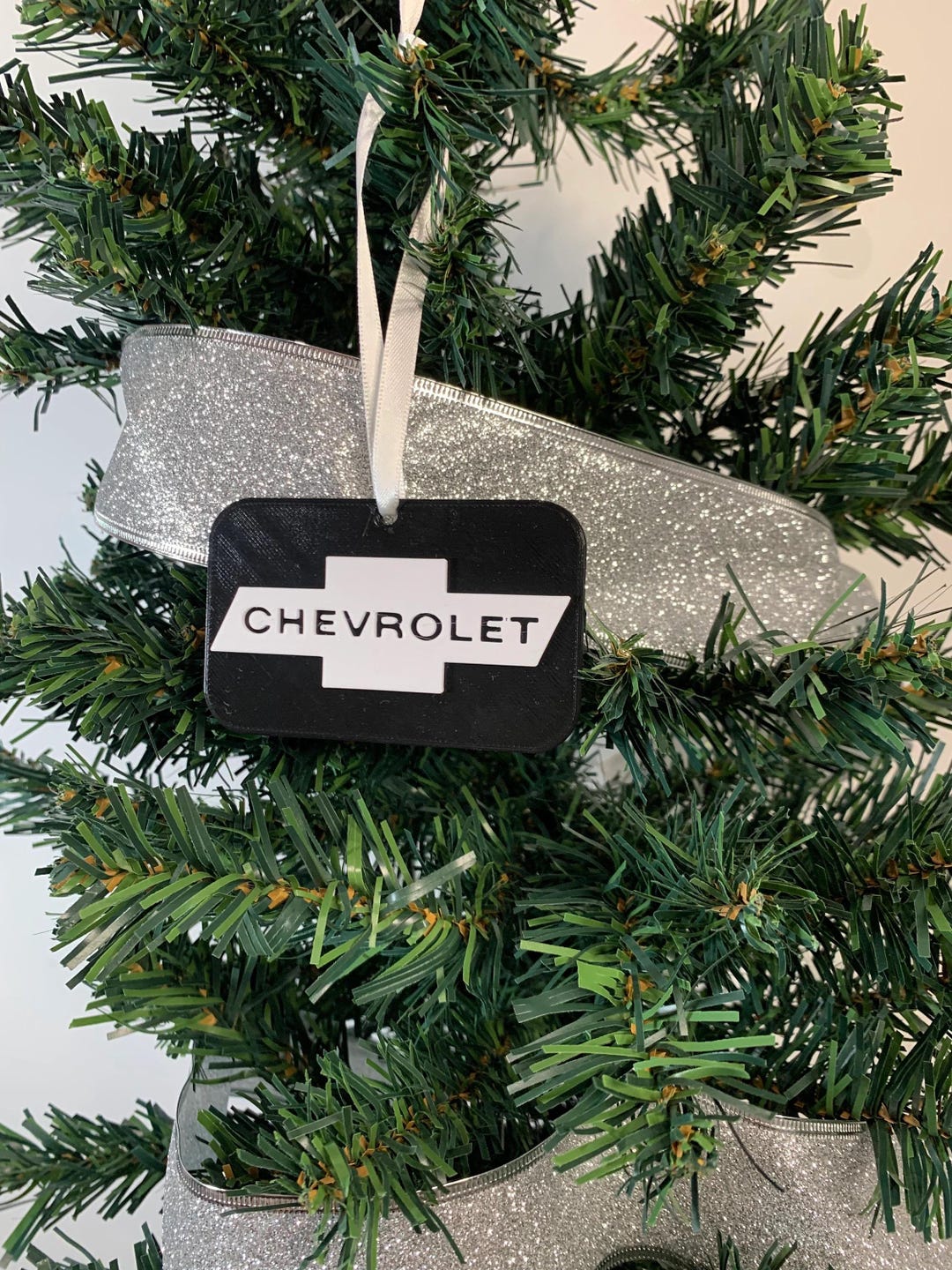 Chevrolet Christmas Ornament, 3D Printed With Plastic - Etsy