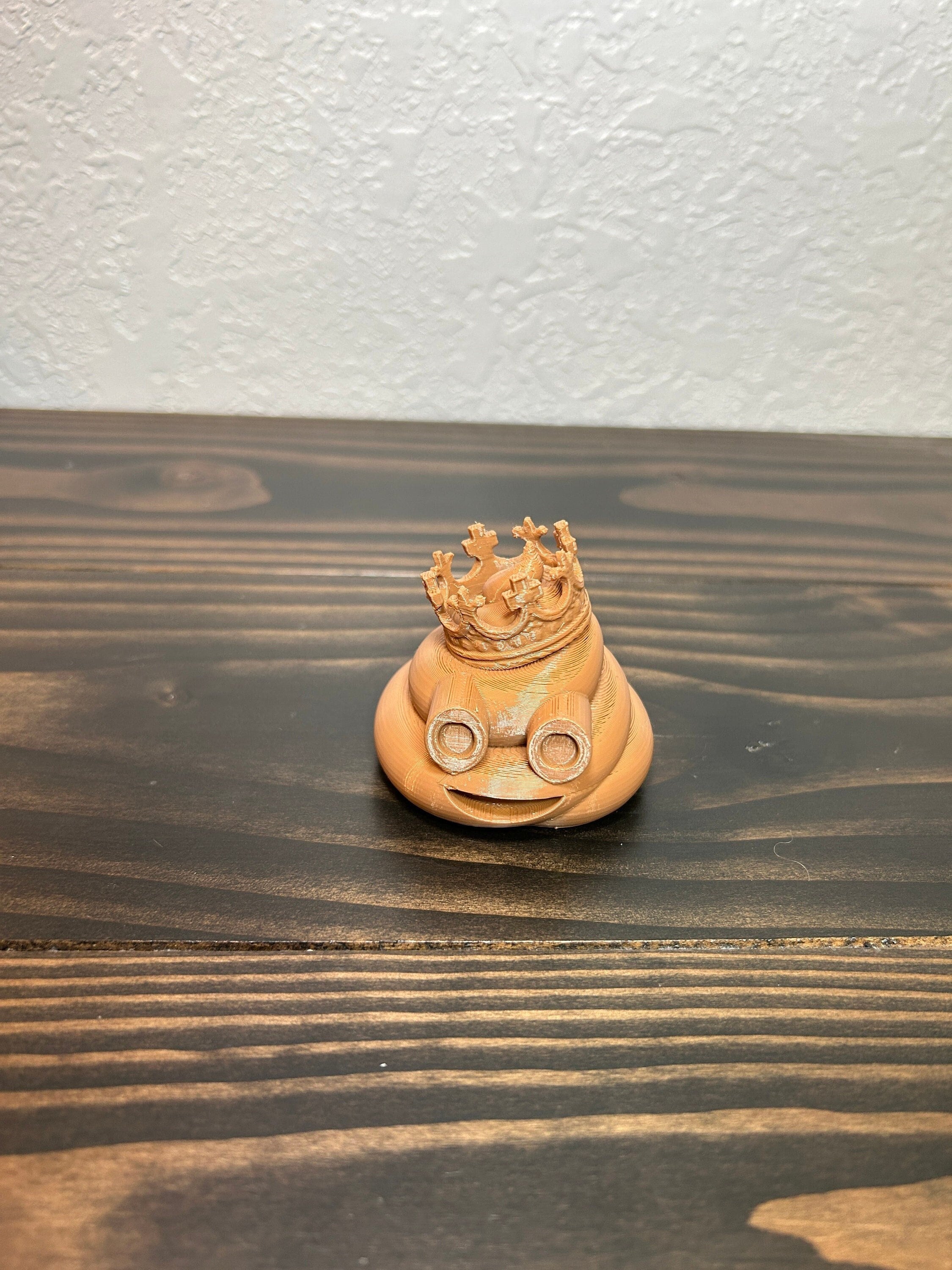 Poop Emoji With Crown Gag Gift, 3D Printed With Plastic - Etsy