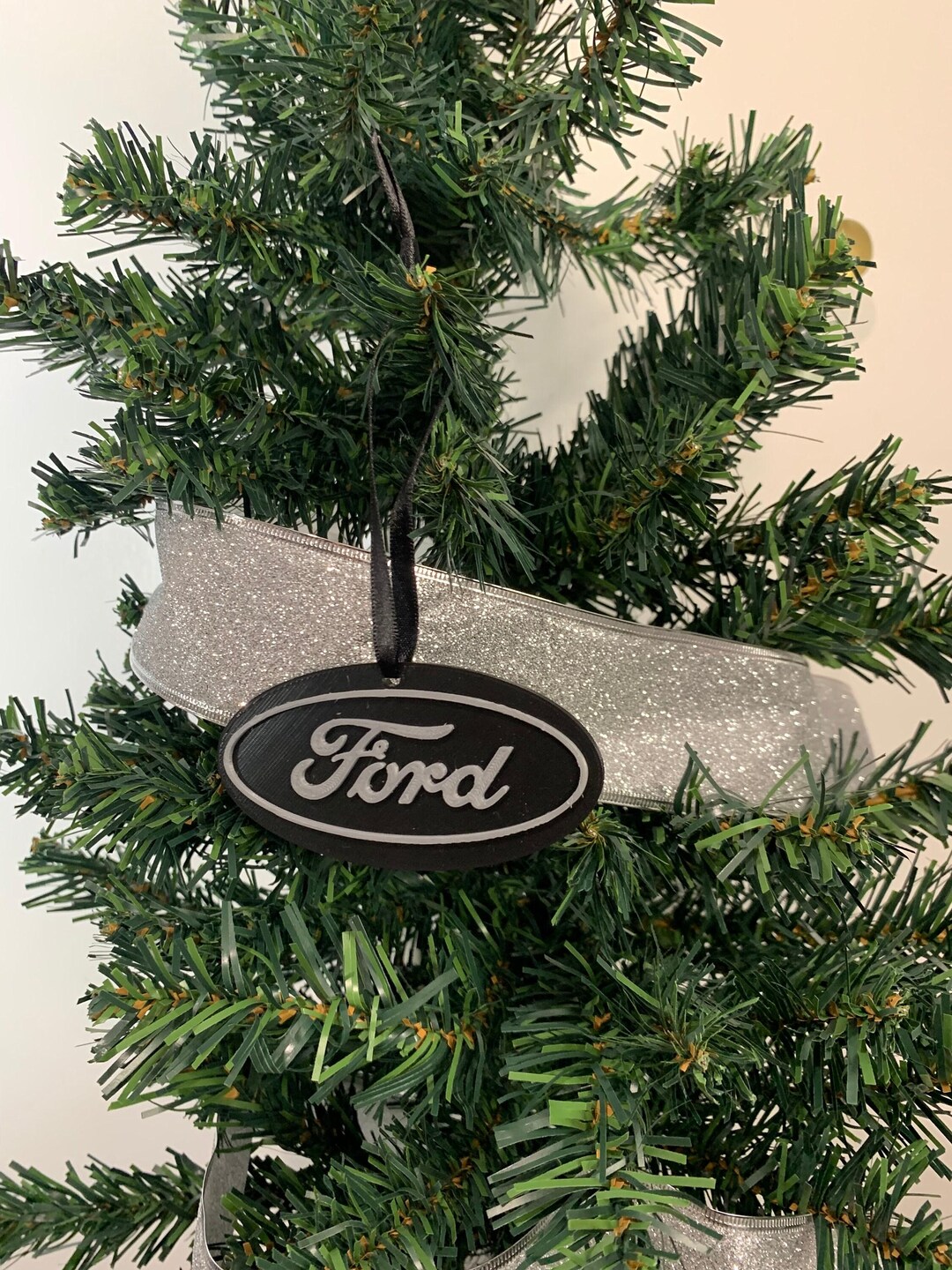 Ford Christmas Ornament, 3D Printed With Plastic - Etsy