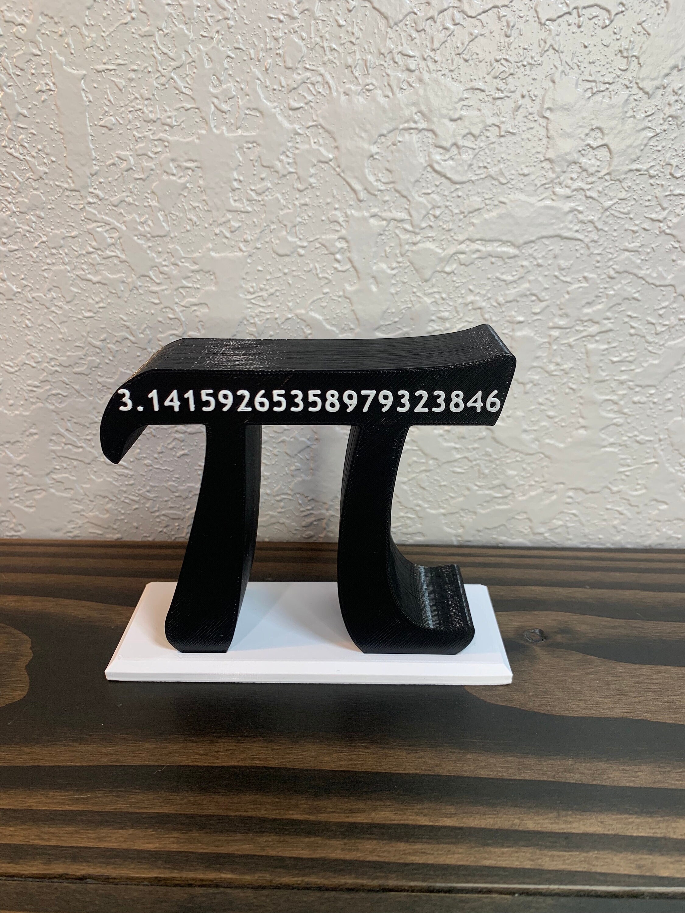 Pi Symbol Desk Set, 3D Printed With Plastic - Etsy Canada