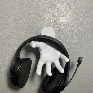 Hand Headphone Holder, Gaming Headset Stand, Headphone Holder, 3D ...