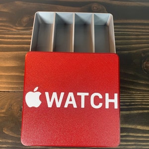 Apple Watch Band Holder and Travel Box With Four Slots, 3D Printed With ...