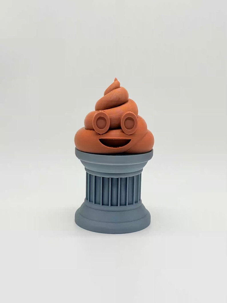 Poop Emoji Trophy, 3D Printed With Plastic - Etsy Australia