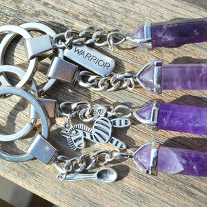 Spoonie & Chronic Illness Amethyst Crystal Keychain Gift /self Care ...