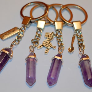 Spoonie & Chronic Illness Amethyst Crystal Keychain Gift /self Care ...