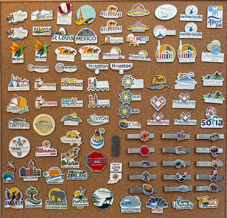2026 International Eternal Happiness Convention Lapel Pins - Etsy