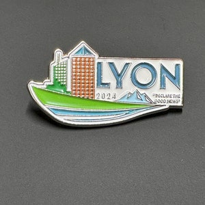 JW Pins. 2024 JW Special Convention Pins Lyon Declare the Good News - Etsy