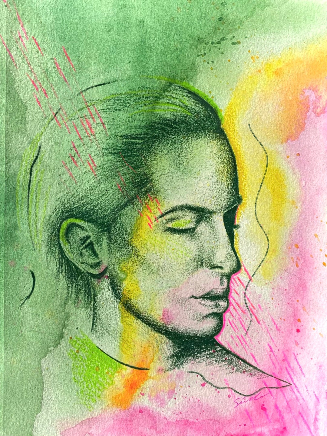 Sam Kiszka Print | Greta Van Fleet - Etsy