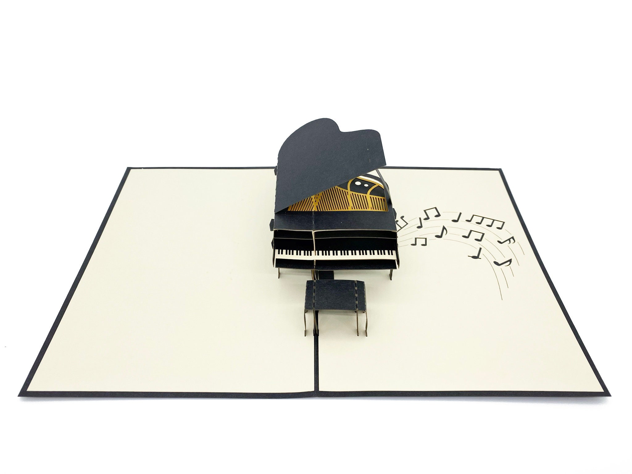 3D Piano Pop up Card Piano Birthday Gift - Etsy Canada
