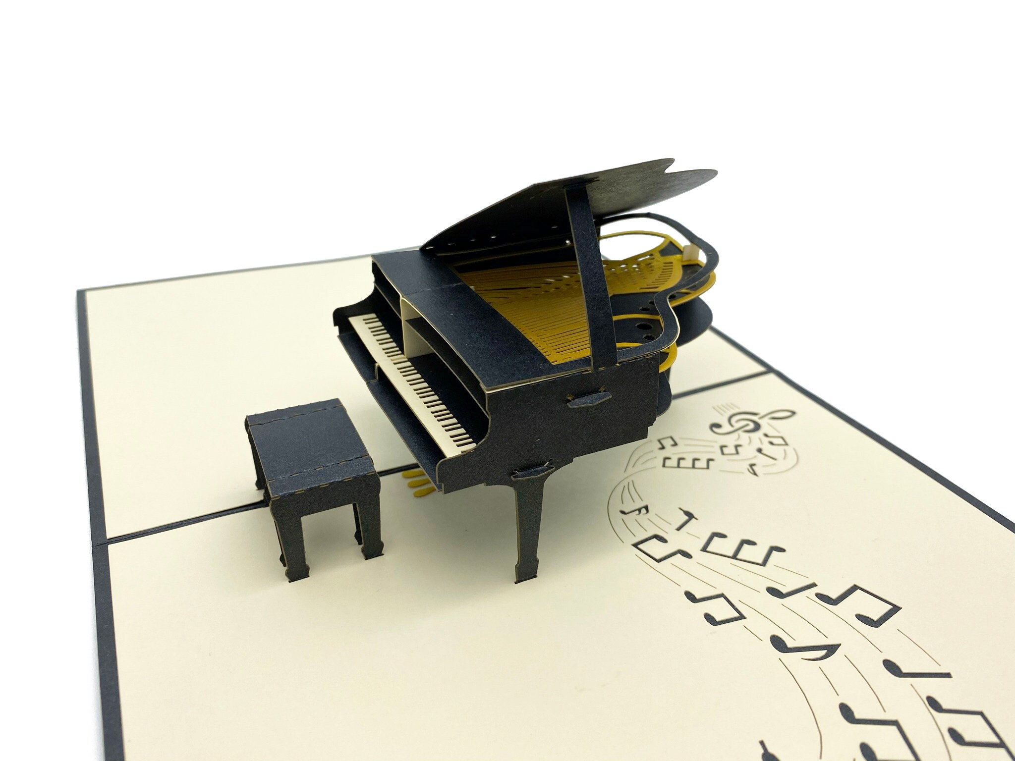 3D Piano Pop up Card Piano Birthday Gift - Etsy Canada