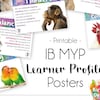 IB Learner Profile Posters PYP Classroom IB Pyp Posters - Etsy