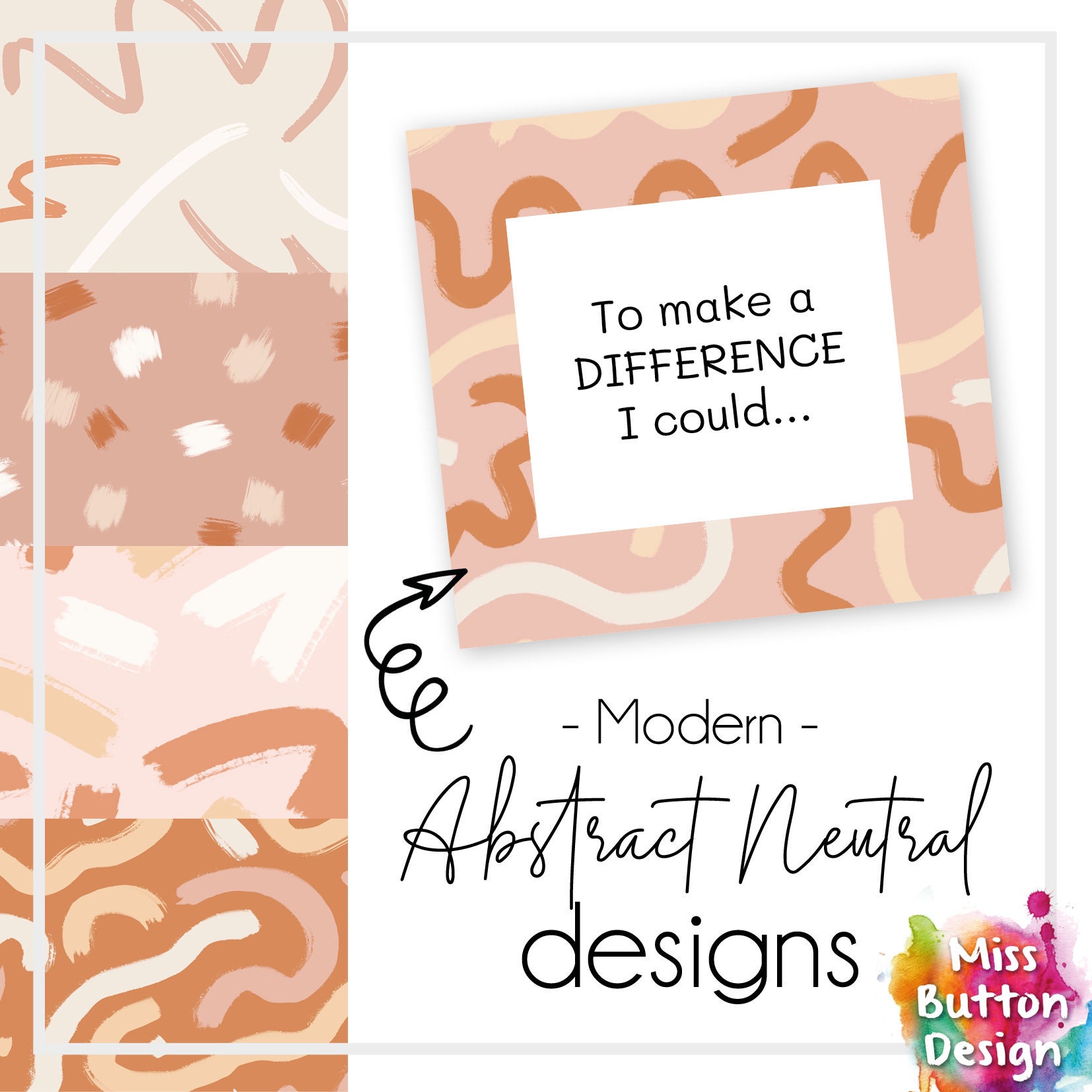 Conversation Starter Ice Breaker Cards - Abstract Neutral Design - Etsy