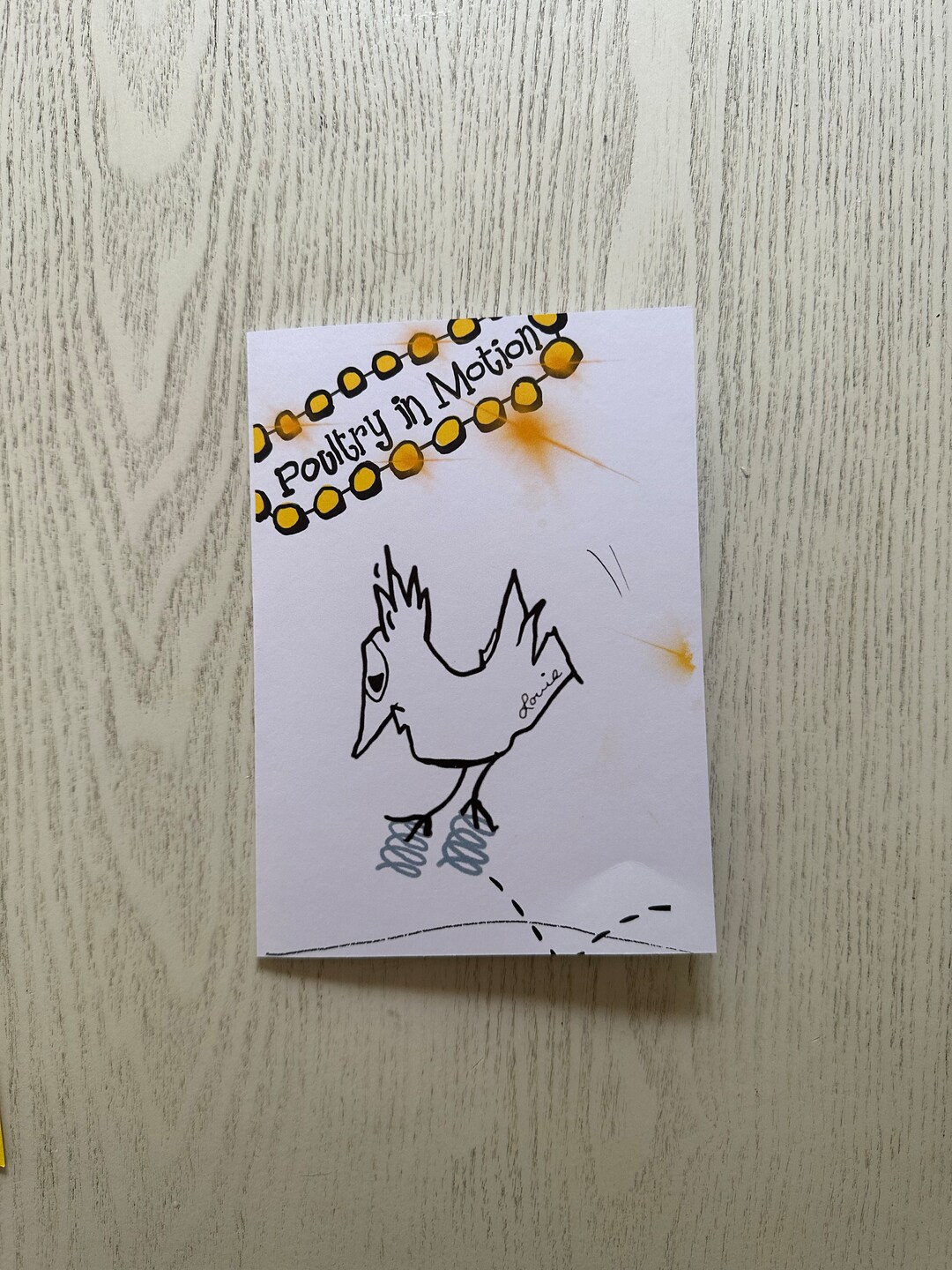 Poultry in Motion / “fun Fowl” Card Collection/ Greeting Card - Etsy