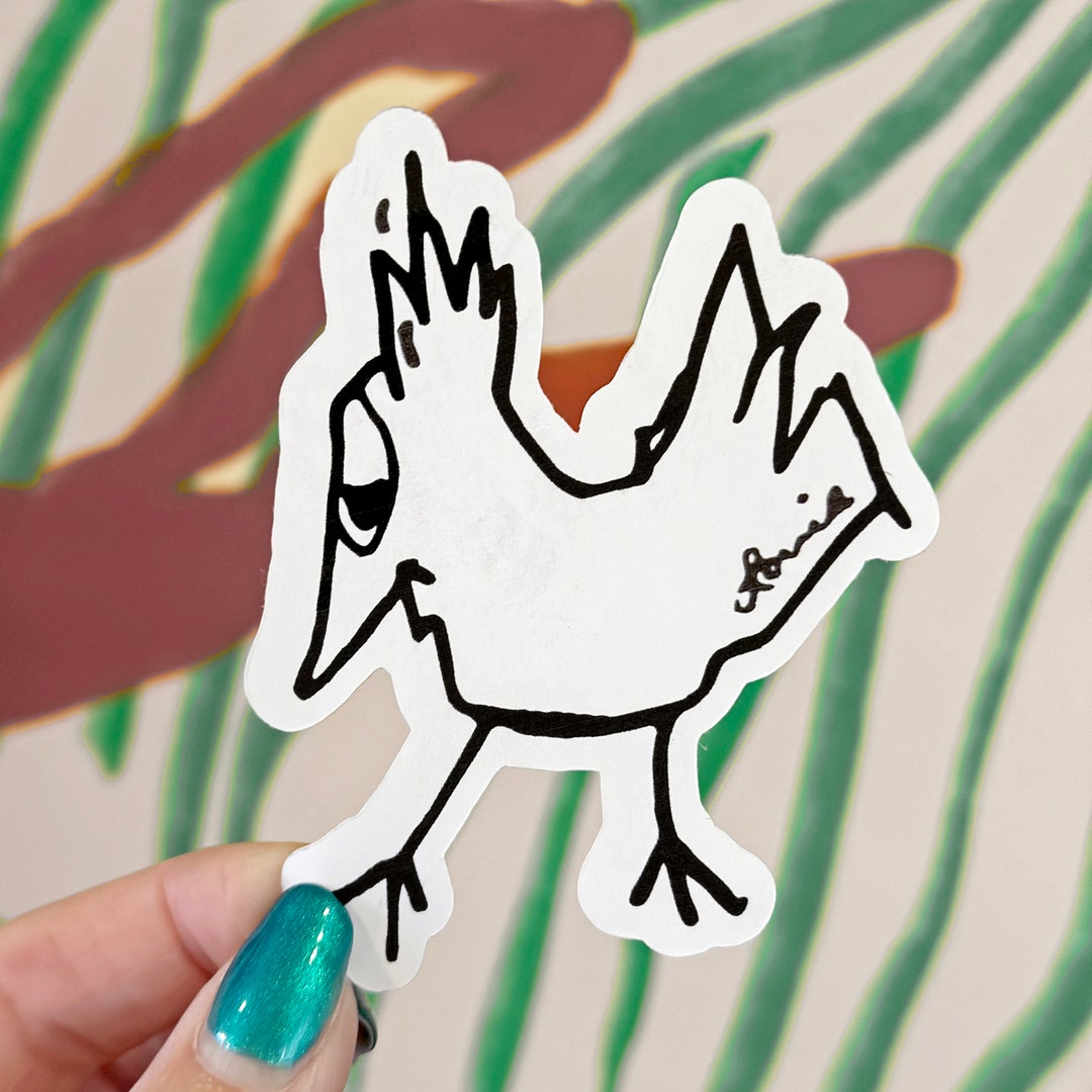 Louie the Chicken Sticker * Hydro Flask Sticker * Water Bottle Sticker ...