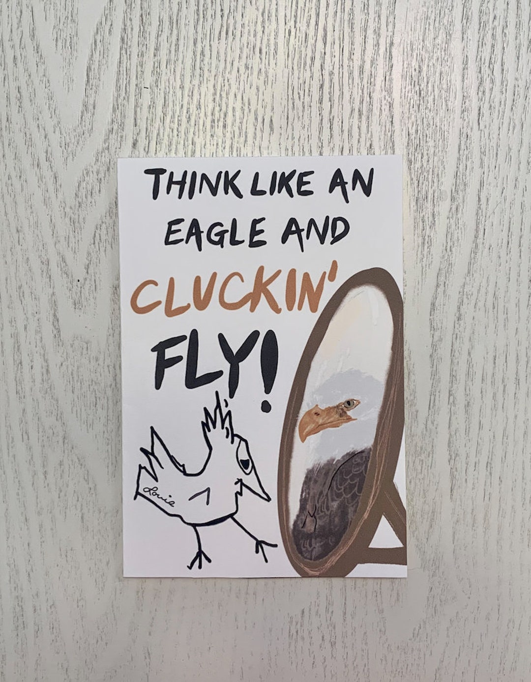 Special Edition “fly Like an Eagle” / Encouragement / Greeting Card ...