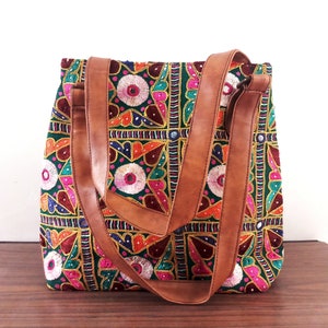 Kutch Banjara Bag Hand Embroidered Mirror Work Shoulder Bag With ...