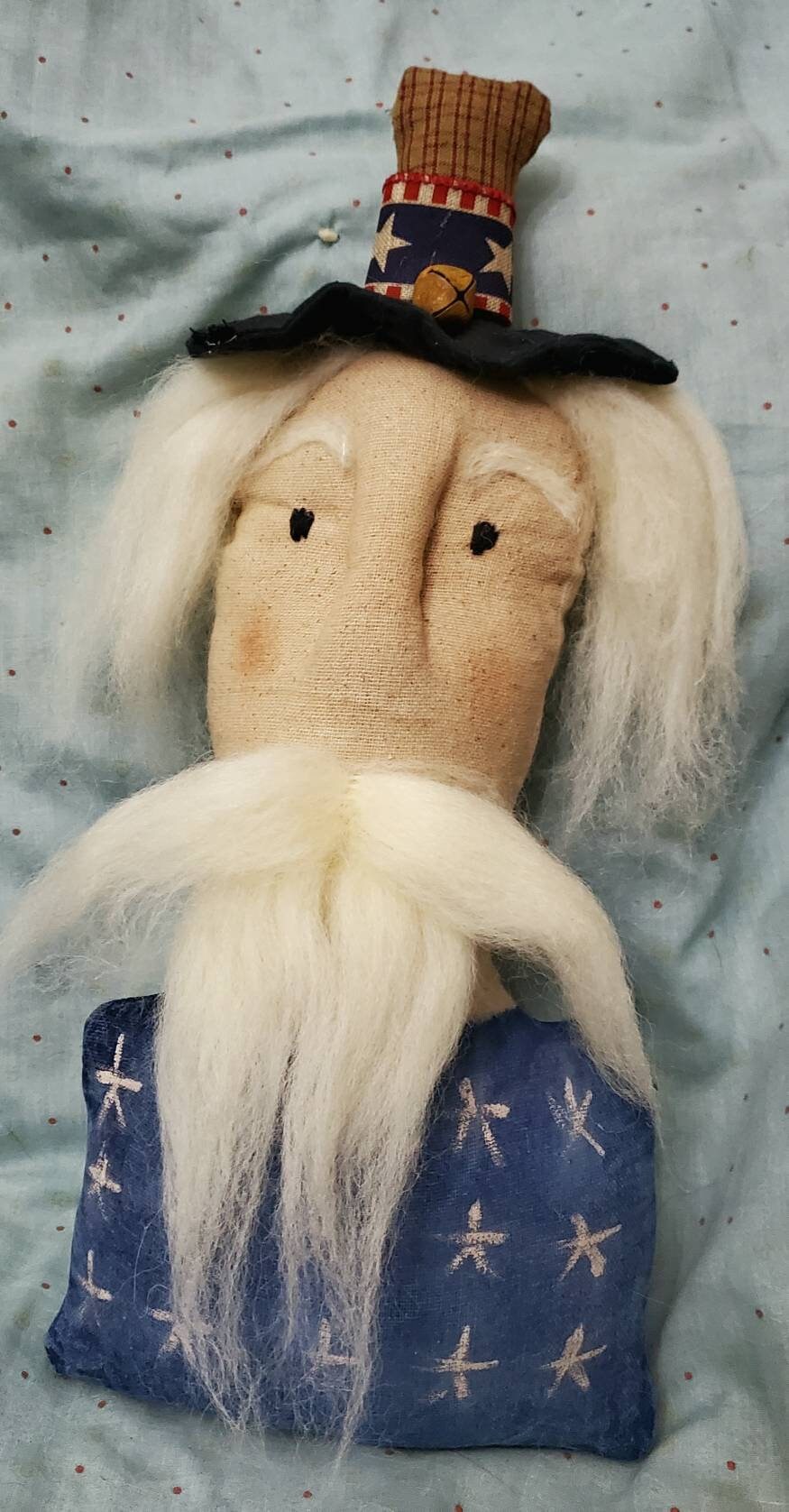 Primitive Patriotic Uncle Sam Stump Doll - Etsy