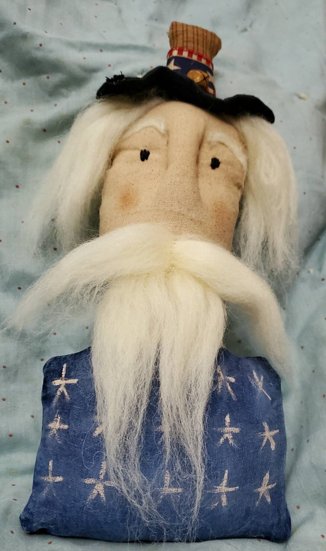 Primitive Patriotic Uncle Sam Stump Doll - Etsy