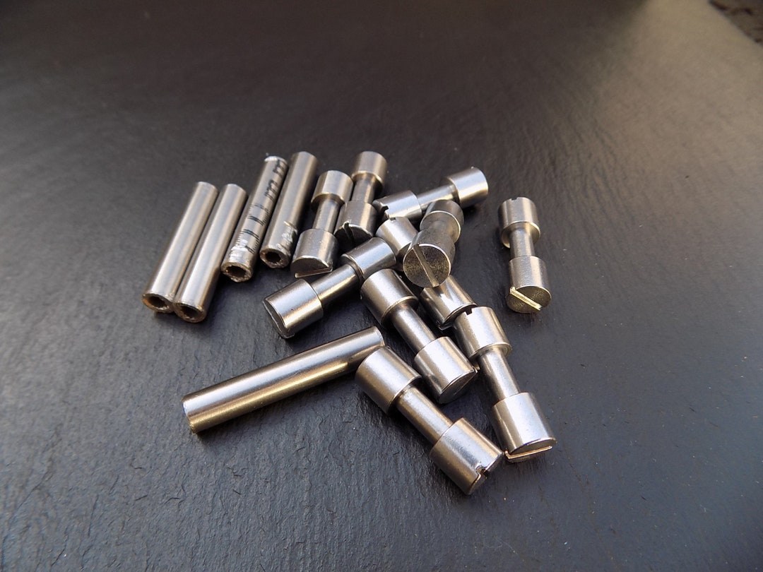 5 Pairs of Stainless Steel Corby Bolt's Knife Making Knife Handle ...