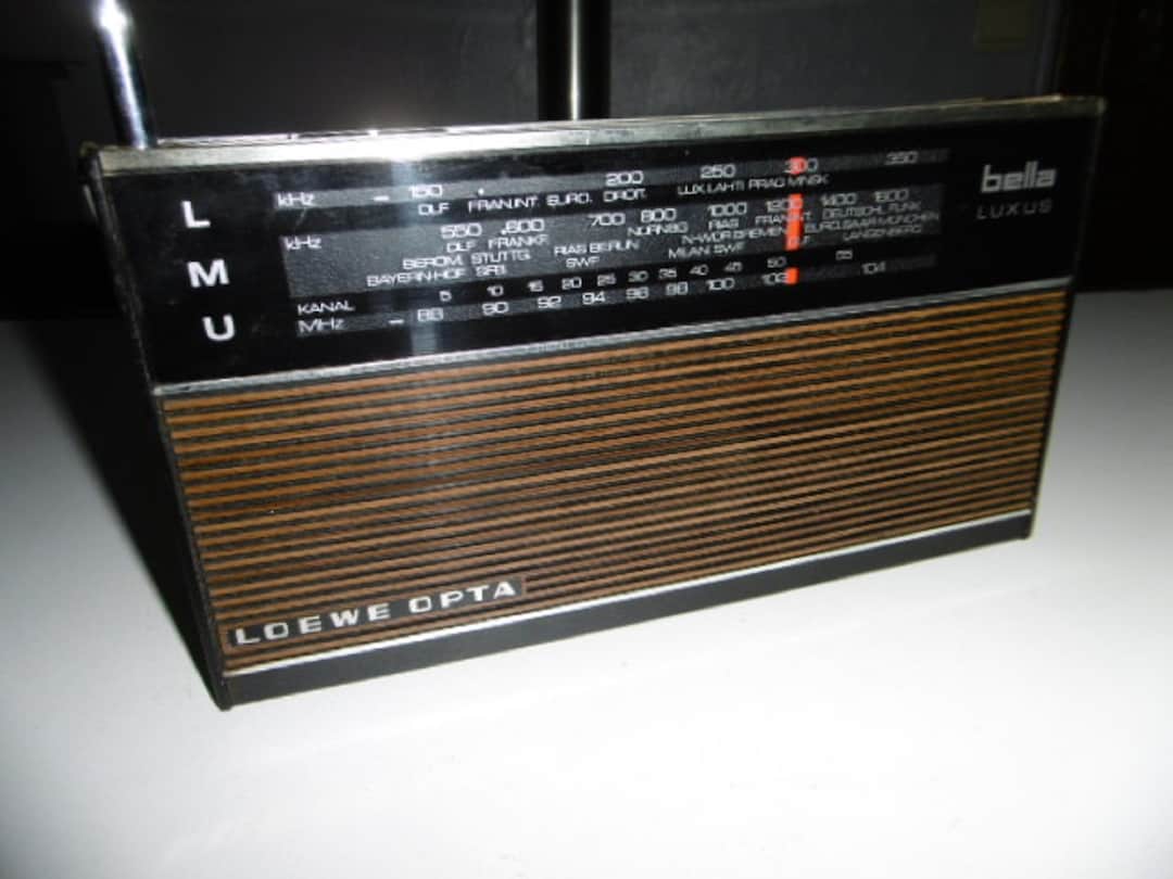 LOEWE OPTA BELLE Luxus Transistor Radio With Fm Working - Etsy