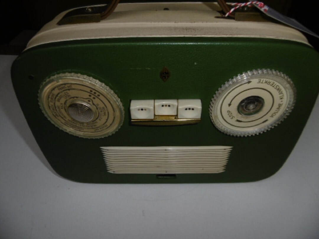 SIERRA BELG Radio From 1956 With Tube Lamps Go-po-oc 220 - Etsy