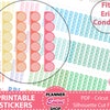 Erin Condren Monthly Tabs, Printable Planner Stickers, Divider Tabs ...