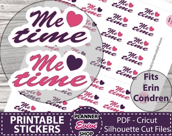 Self Care Inspiration Mixed Script Stickers B038 - Etsy