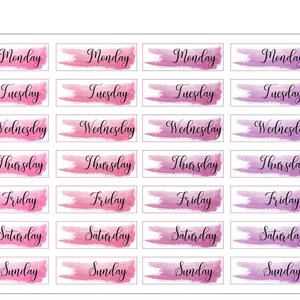 Date Cover Printable Planner Stickers, Erin Condren, Happy Planner ...